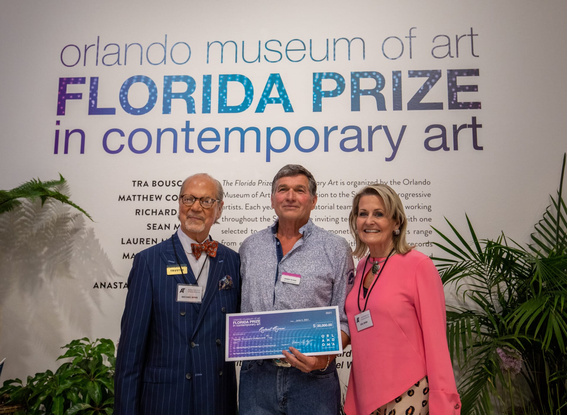 Orlando Local, Robert Rivers is the 2021 Recipient of the Florida Prize ...